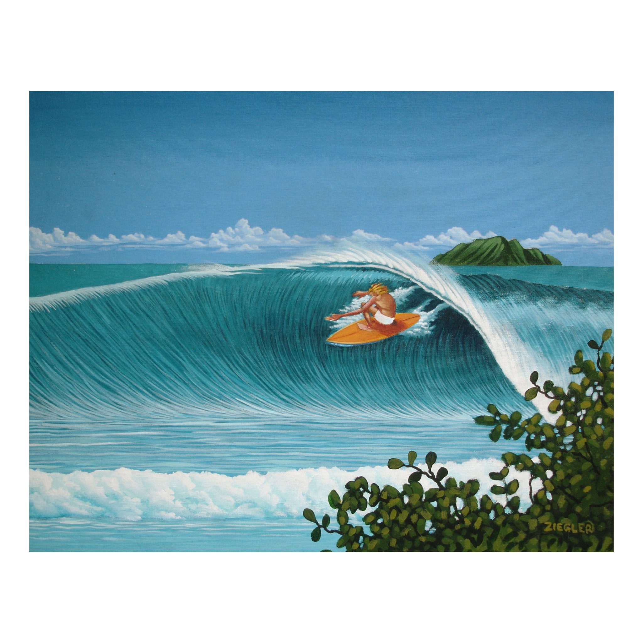 Kurt Ziegler Surf Art | Quality Prints and Original Artwork