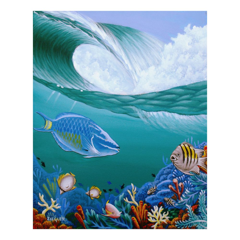 Kurt Ziegler Surf Art | Quality Prints and Original Artwork
